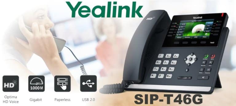 Yealink SIP-T46G IP Phone Dubai | Yealink IP Phones Dubai, UAE
