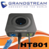 Grandstream HT801 Analog VoIP ATA Adaptor-1 FXS Port &1 SIP Account