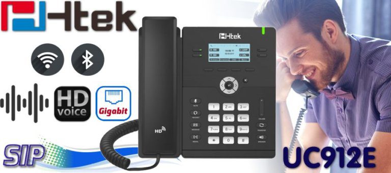 Htek UC912E IP Phone - VDS | IP PBX / PABX Installer & Supplier