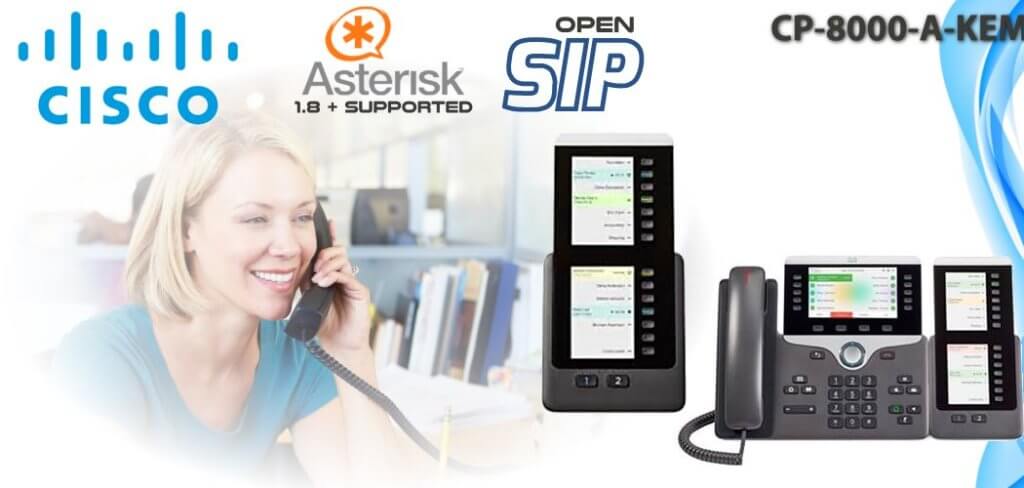 Cisco CP 8000 A KEM Dubai - VDS | IP PBX / PABX Installer & Supplier