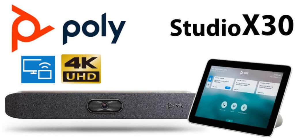 Poly Studio X30 - Polycom Studio X30 Dubai- 4k Video - Content Sharing