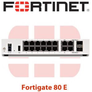 Fortinet FortiGate 80E Firewall secures your network from cyber risks