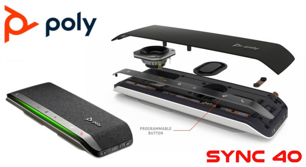 Poly Sync 40 Dubai : Poly Sync 40 Speakerphone Dubai