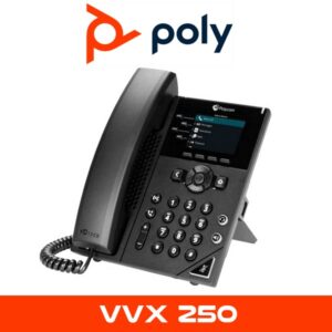 Polycom VVX 250 Dubai : Polycom VVX 250 4-line Business Phone Dubai
