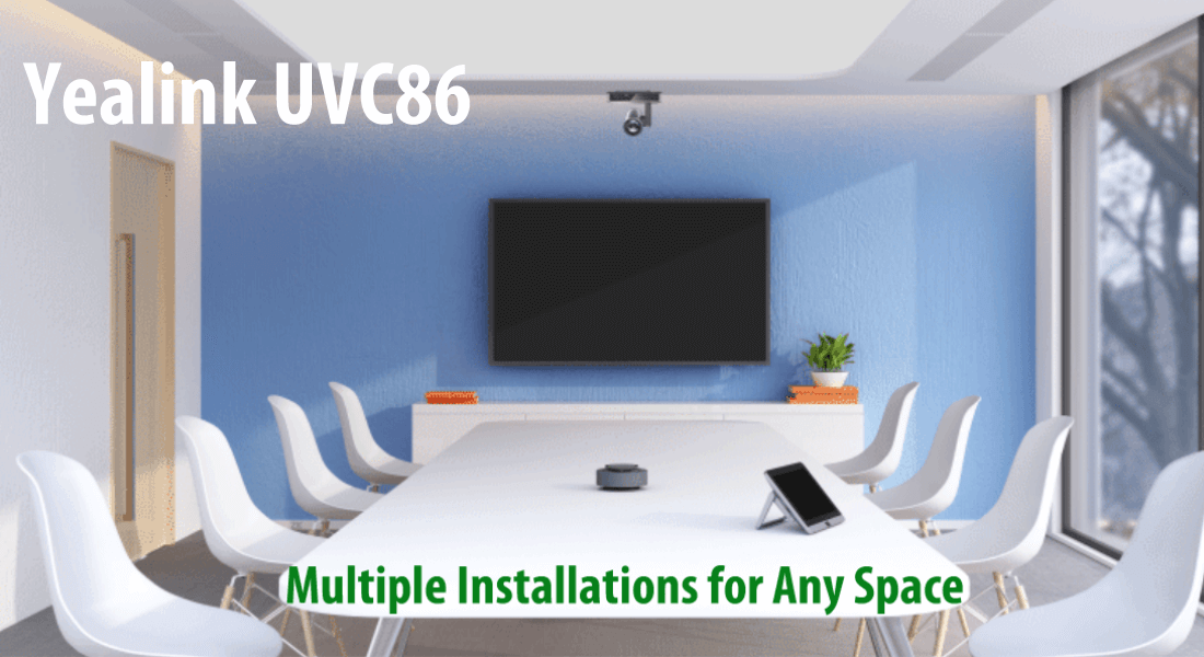 Yealink UVC86 Dubai : Yealink Auto-Tracking Camera