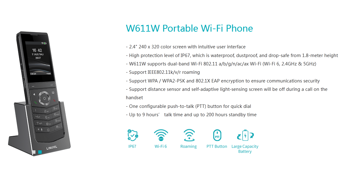 Fanvil W611W Wi-Fi Phone Dubai